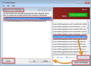 Tracks Eraser – Glarysoft Knowledge Base