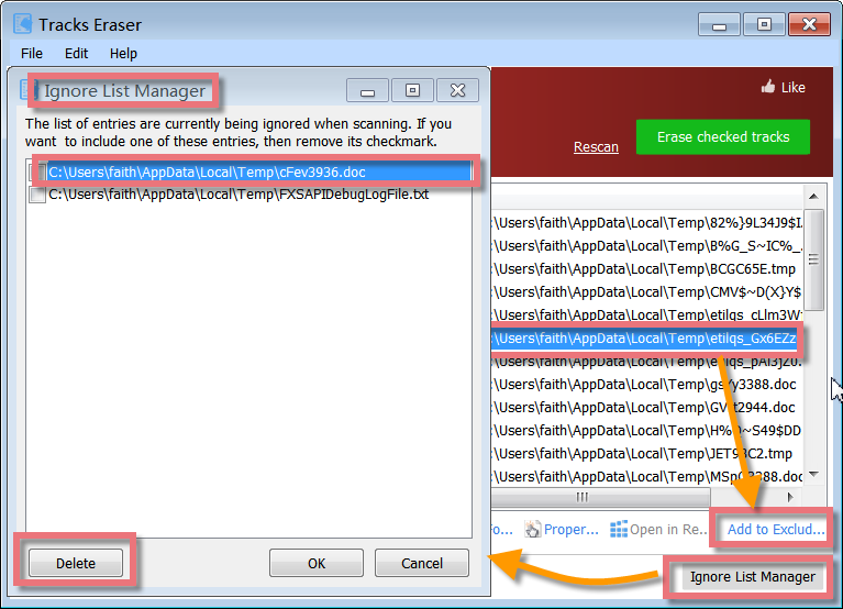 Tracks Eraser – Glarysoft Knowledge Base