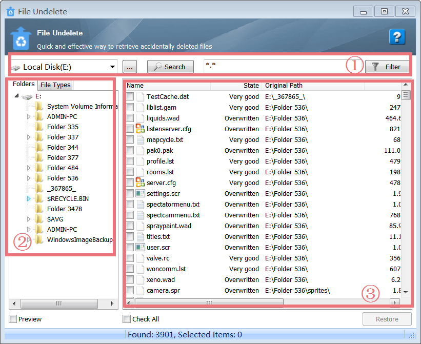File Undelete – Glarysoft Knowledge Base