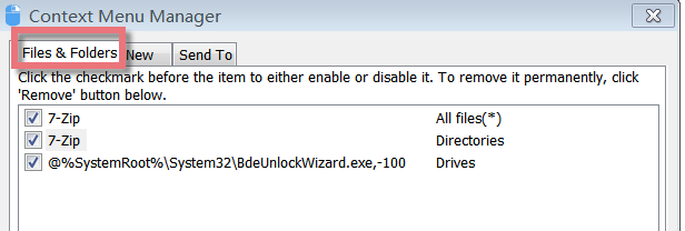 Context Menu Manager – Glarysoft Knowledge Base
