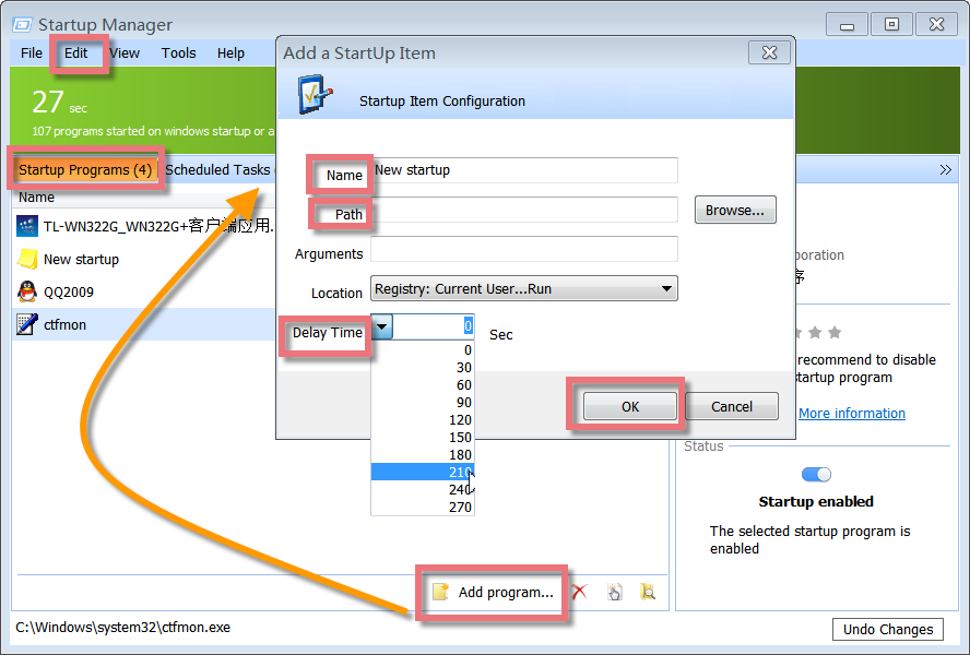 Startup Manager – Glarysoft Knowledge Base