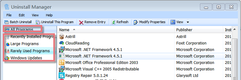 Uninstall Manager – Glarysoft Knowledge Base