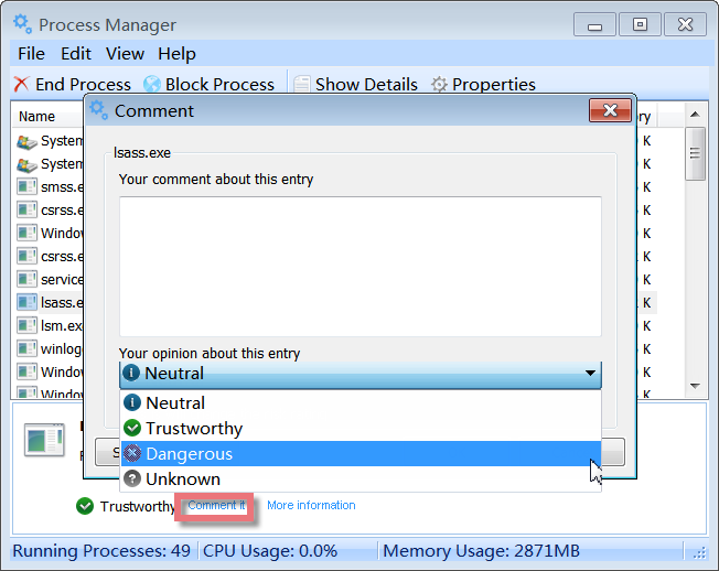 Process Manager – Glarysoft Knowledge Base