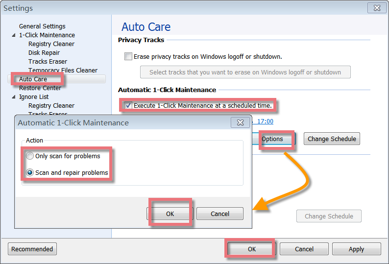 1-Click Maintenance – Glarysoft Knowledge Base