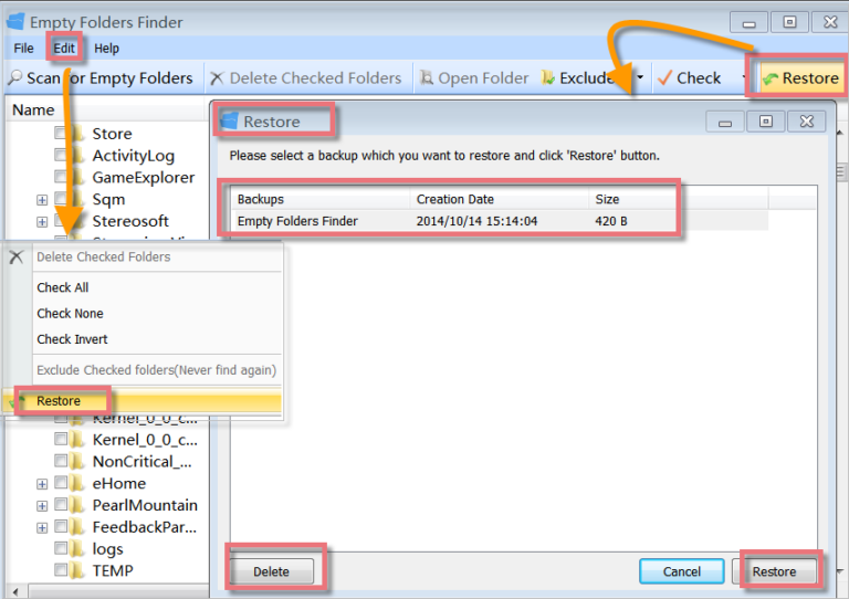 Empty Folders Finder – Glarysoft Knowledge Base