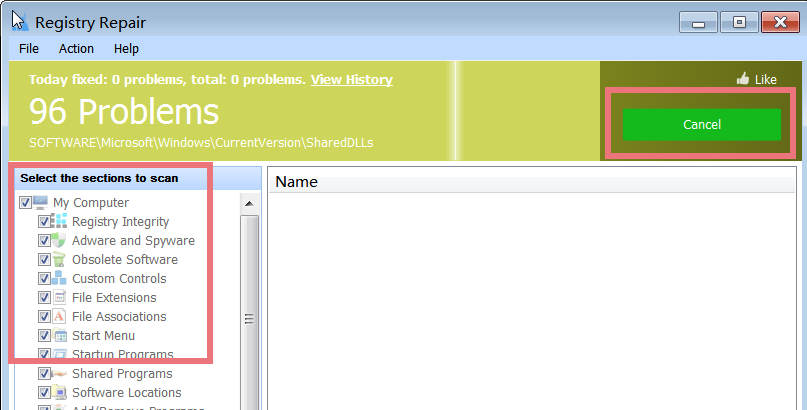Registry Repair – Glarysoft Knowledge Base
