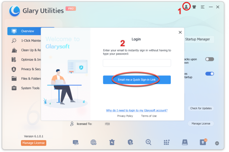 Glarysoft Account – Glarysoft Knowledge Base