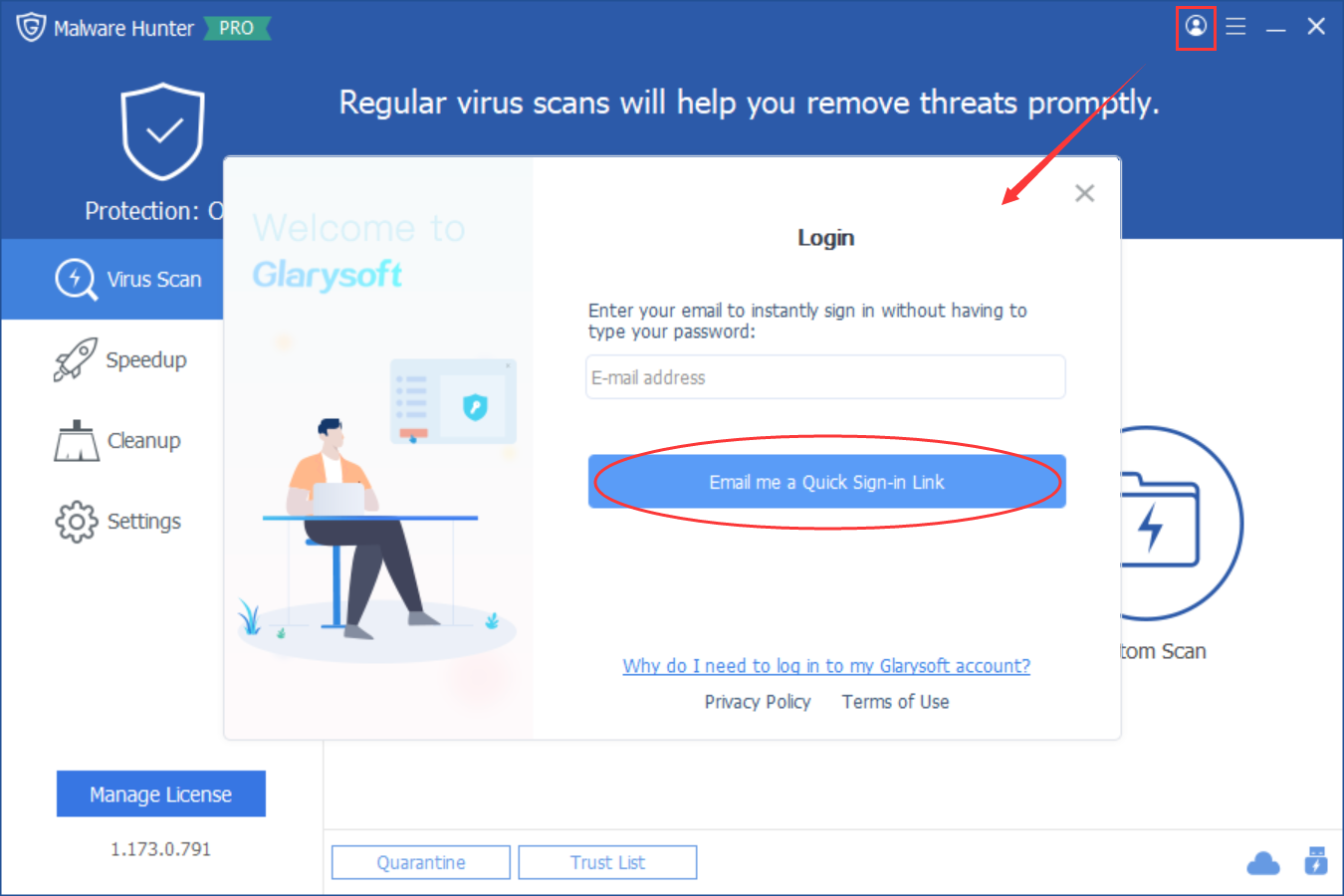 Upgrade to Glarysoft Malware Hunter Pro – Glarysoft Knowledge Base