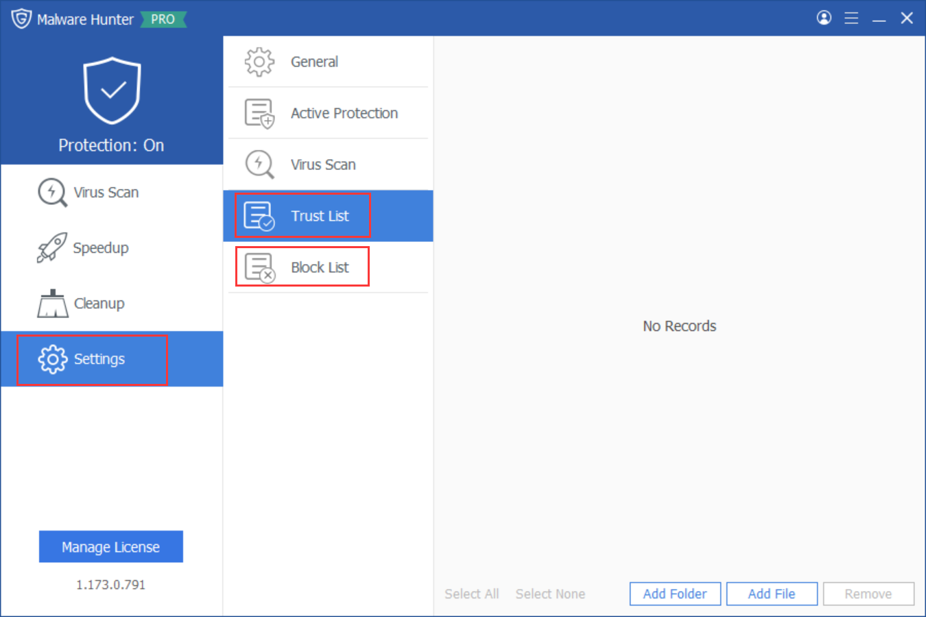 Trust/Block List & Quarantine – Glarysoft Knowledge Base