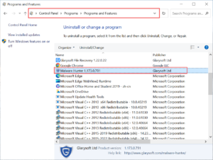 Uninstall – Glarysoft Knowledge Base