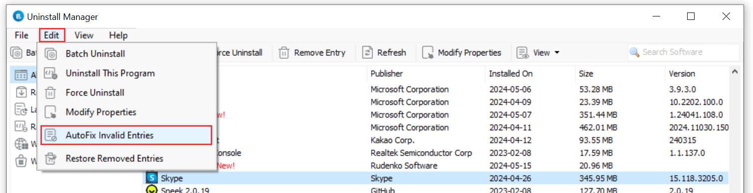 Uninstall Manager – Glarysoft Knowledge Base