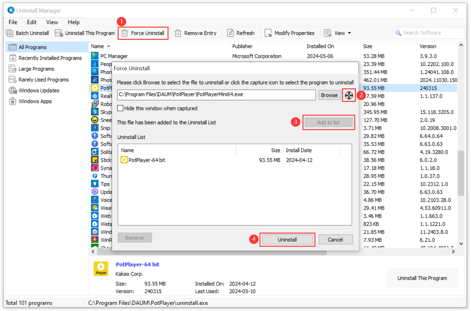 Uninstall Manager – Glarysoft Knowledge Base